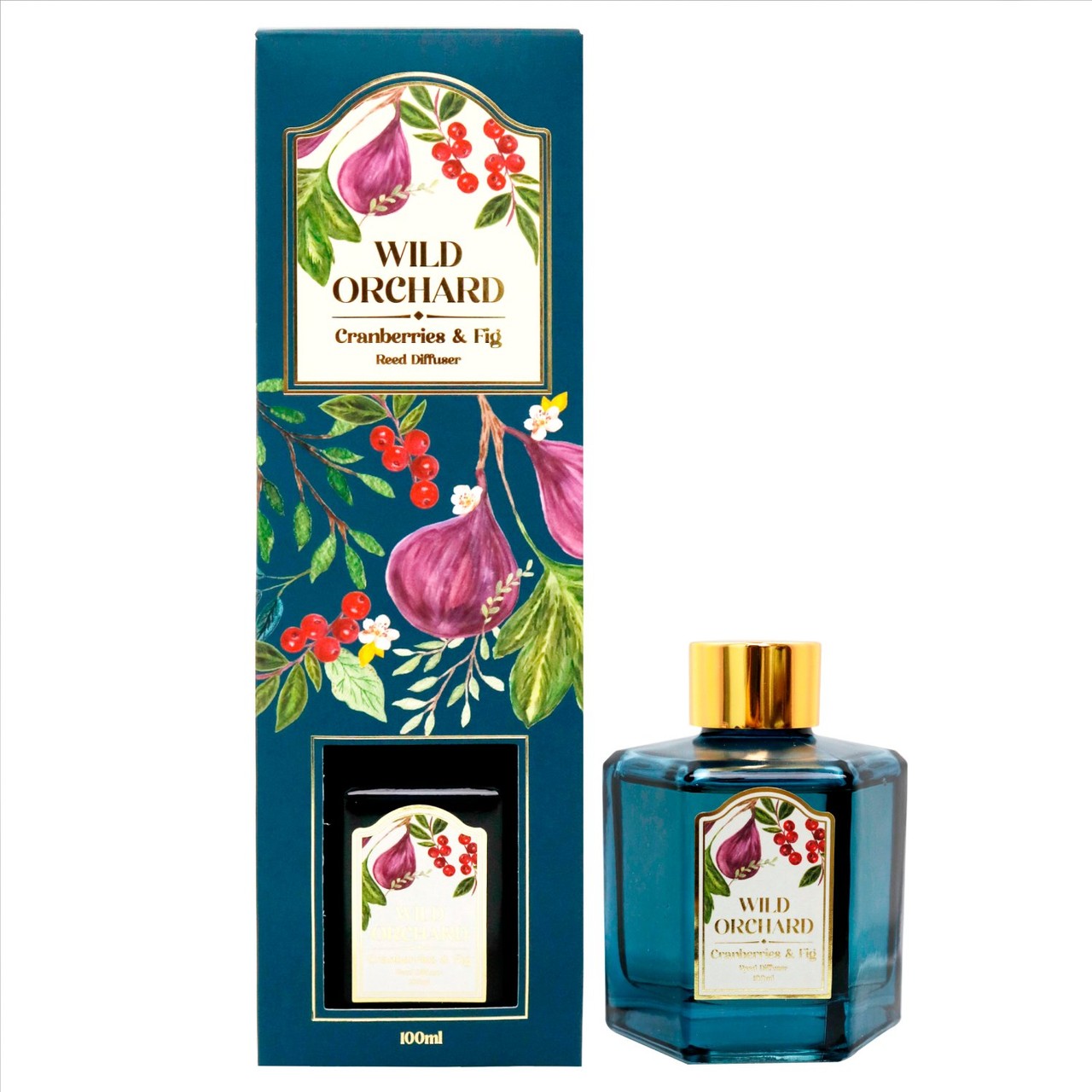 Nutmeg Home Wild Orchard Cranberries and Fig Hexagon Diffuser ...