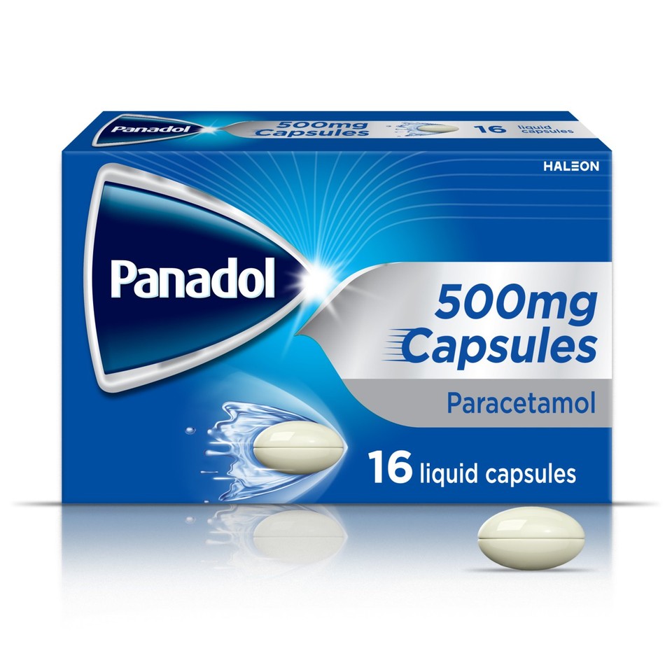 Panadol Paracetamol 500mg Liquid Capsules 16 Capsules - Morrisons ...