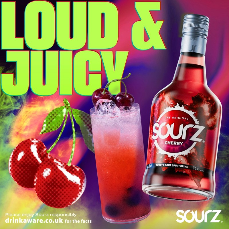 Sourz Cherry Liqueur - Morrisons Online Groceries & Offers