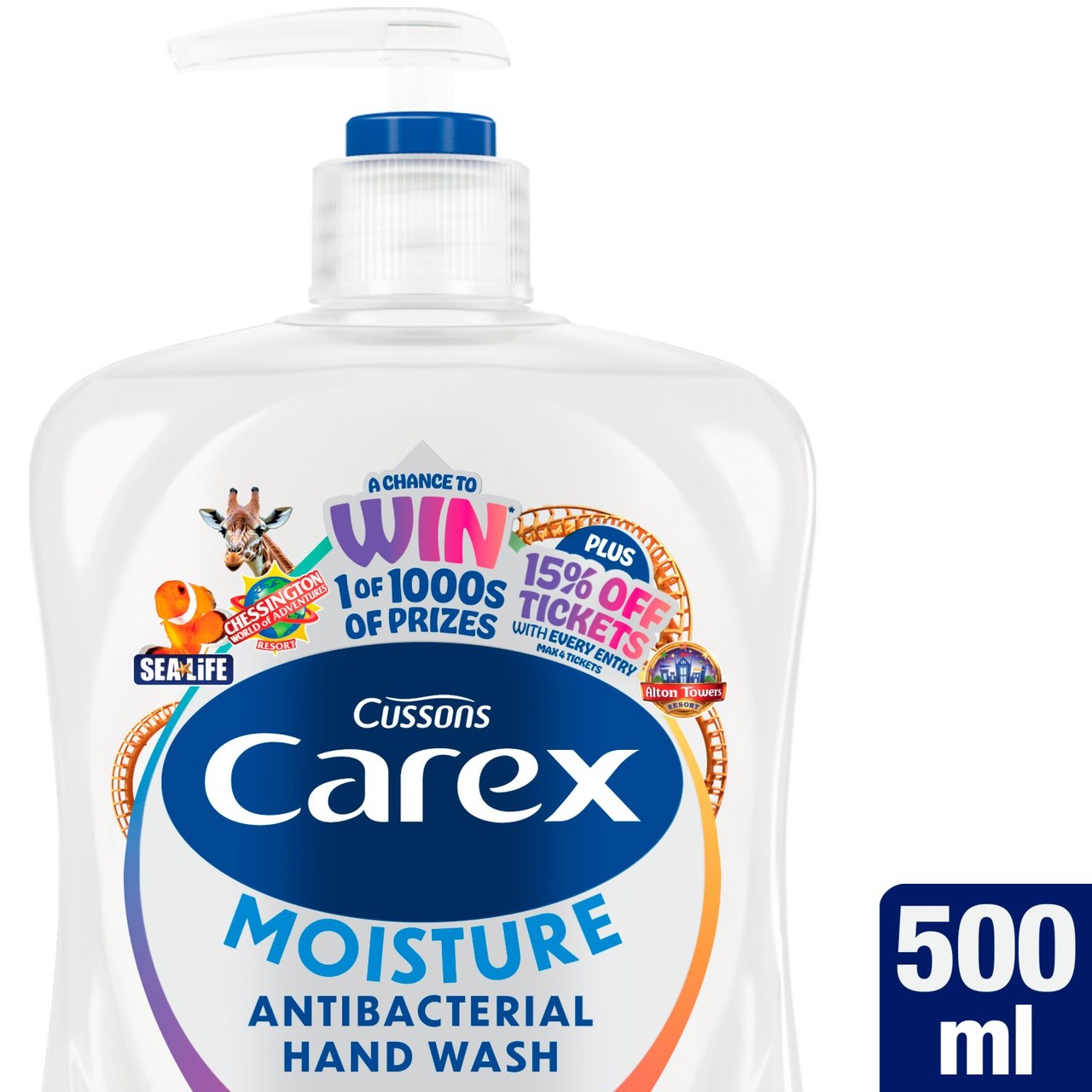 Carex Complete Moisture Plus Hand Wash - Morrisons Online Groceries ...