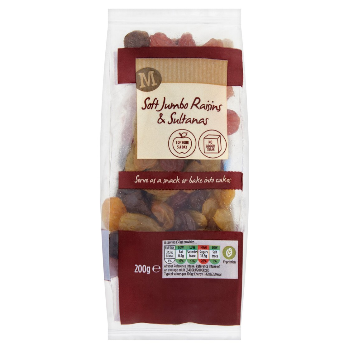 Morrisons Soft Raisin Mix - Morrisons Online Groceries & Offers