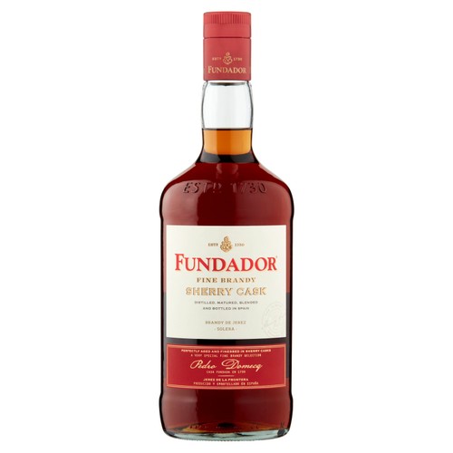 Fundador Fine Brandy Sherry Cask 1L - Morrisons Online Groceries & Offers