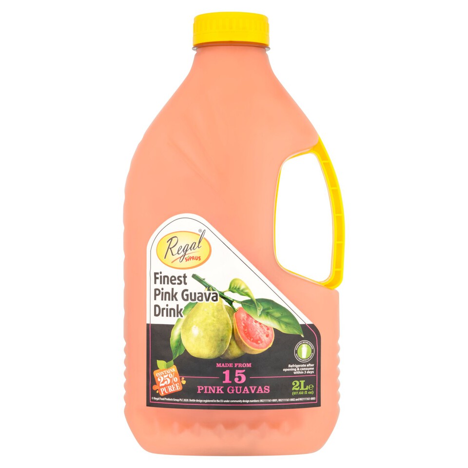 Regal Siprus Finest Pink Guava Drink 2L - Morrisons Online Groceries ...