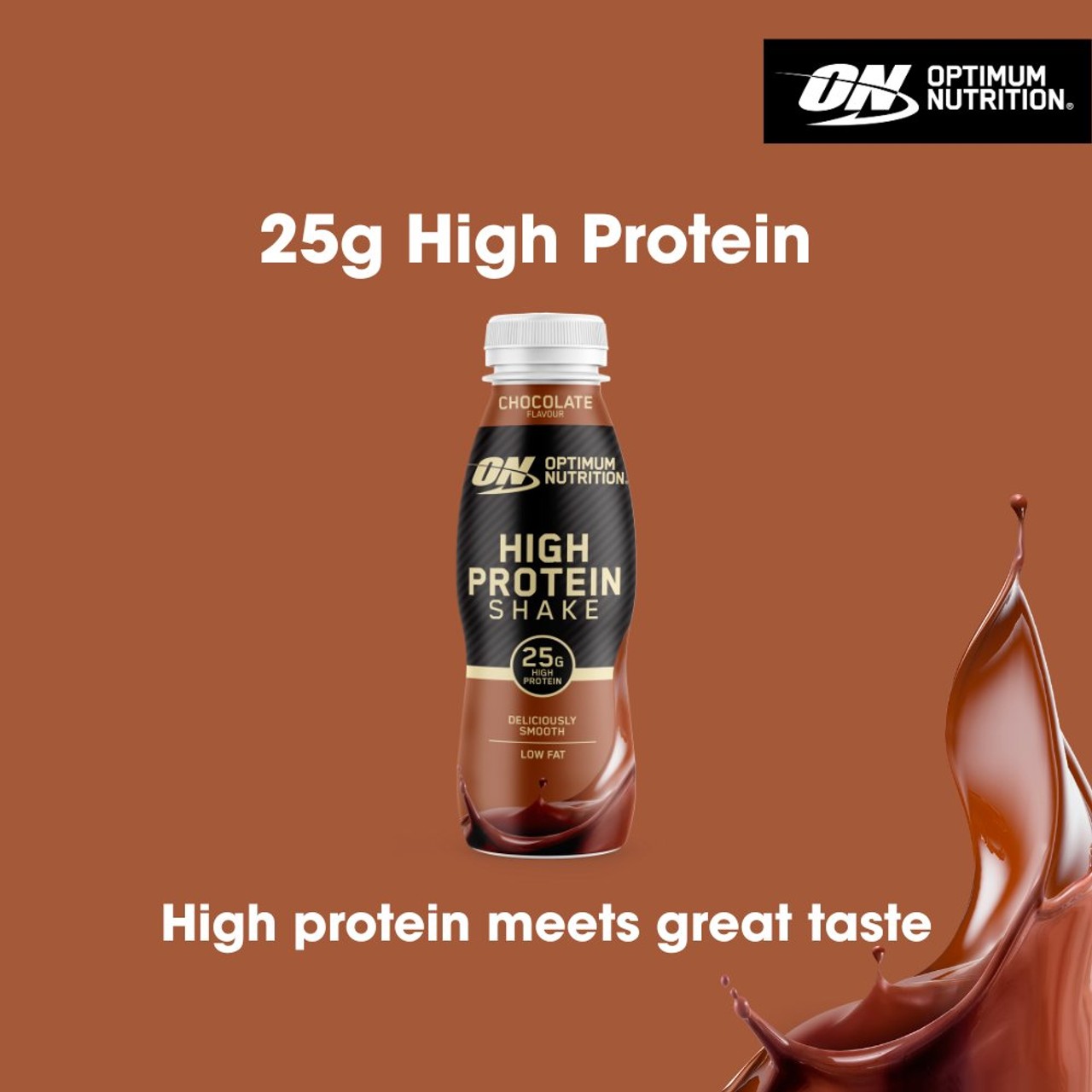 Optimum Nutrition High Protein Shake Chocolate Flavour 330ml ...