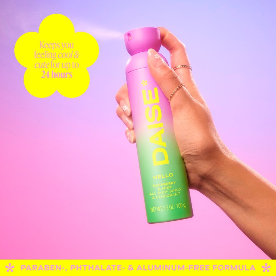 Daise All Body Spray & Deodorant Hello 120ml - Morrisons Online ...