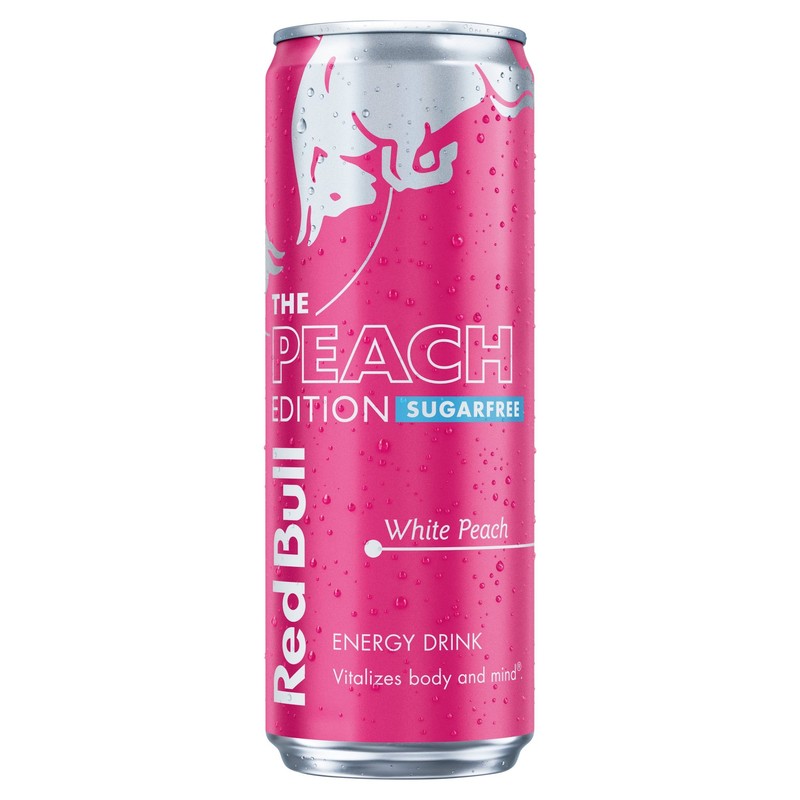 Red Bull Energy Drink Sugar Free Peach Edition White Peach - Morrisons ...