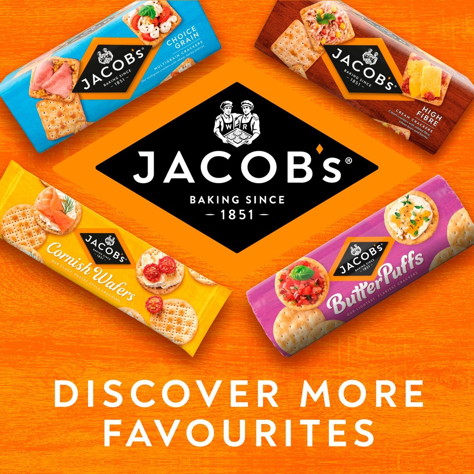 Jacob's Cream Cracker Multipack 8 Snack Packs - Morrisons Online ...