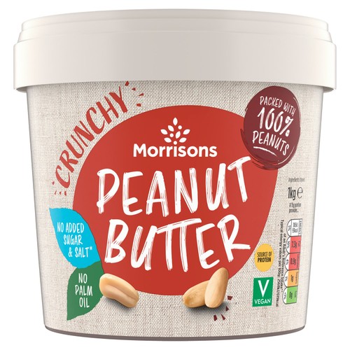 Morrisons Peanut Butter Crunchy - Morrisons Online Groceries & Offers
