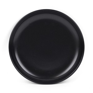 Nutmeg Home Black Stoneware Dinner Plate - Morrisons Online Groceries ...