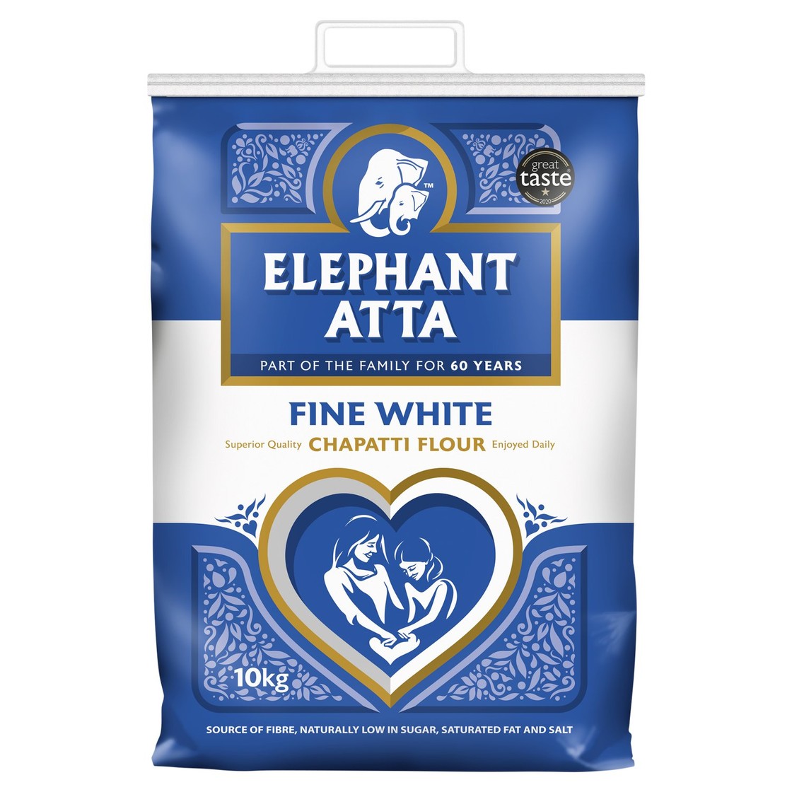 Elephant Atta Fine White Chapatti Flour 10kg - Morrisons Online ...