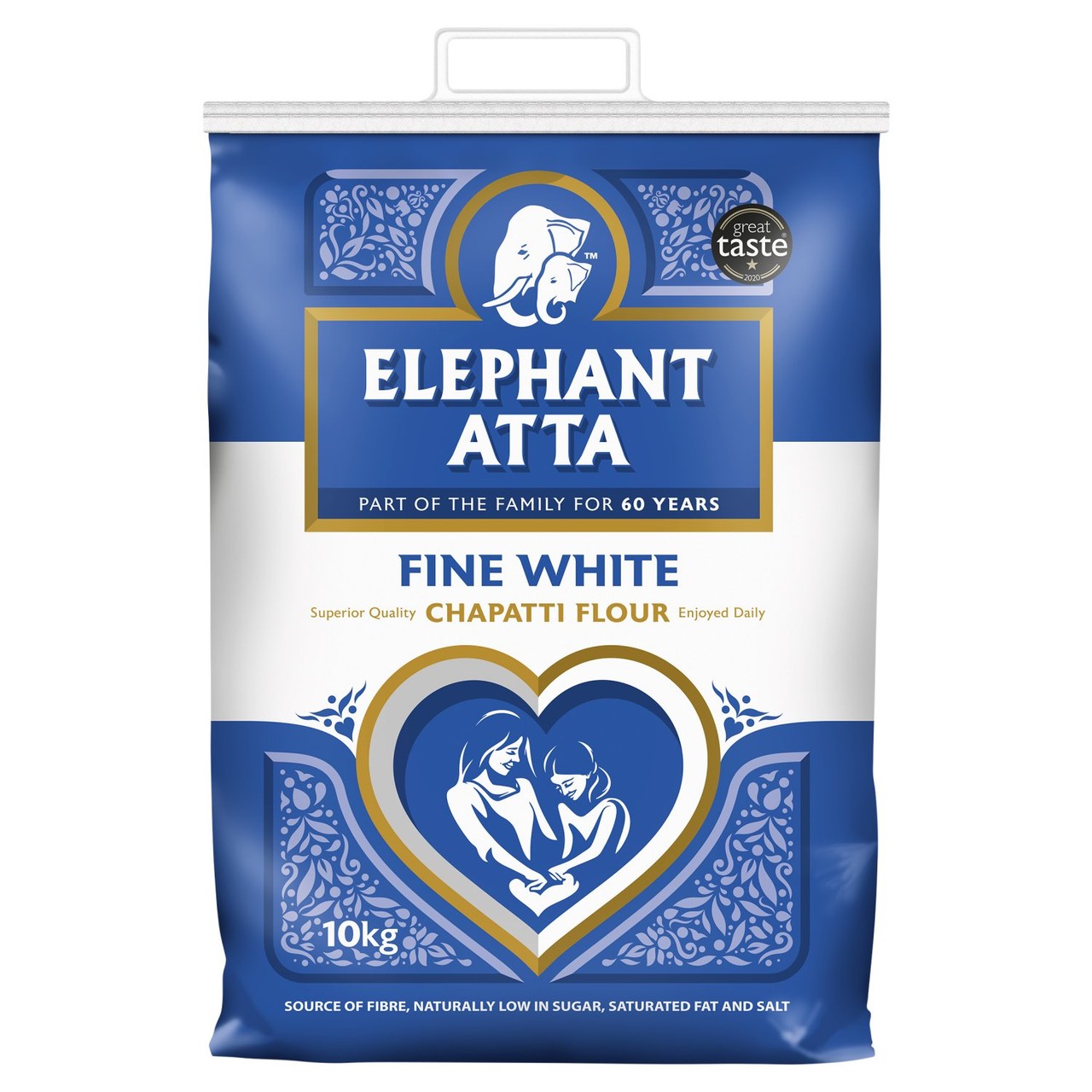 Elephant Atta Fine White Chapatti Flour 10kg - Morrisons Online ...