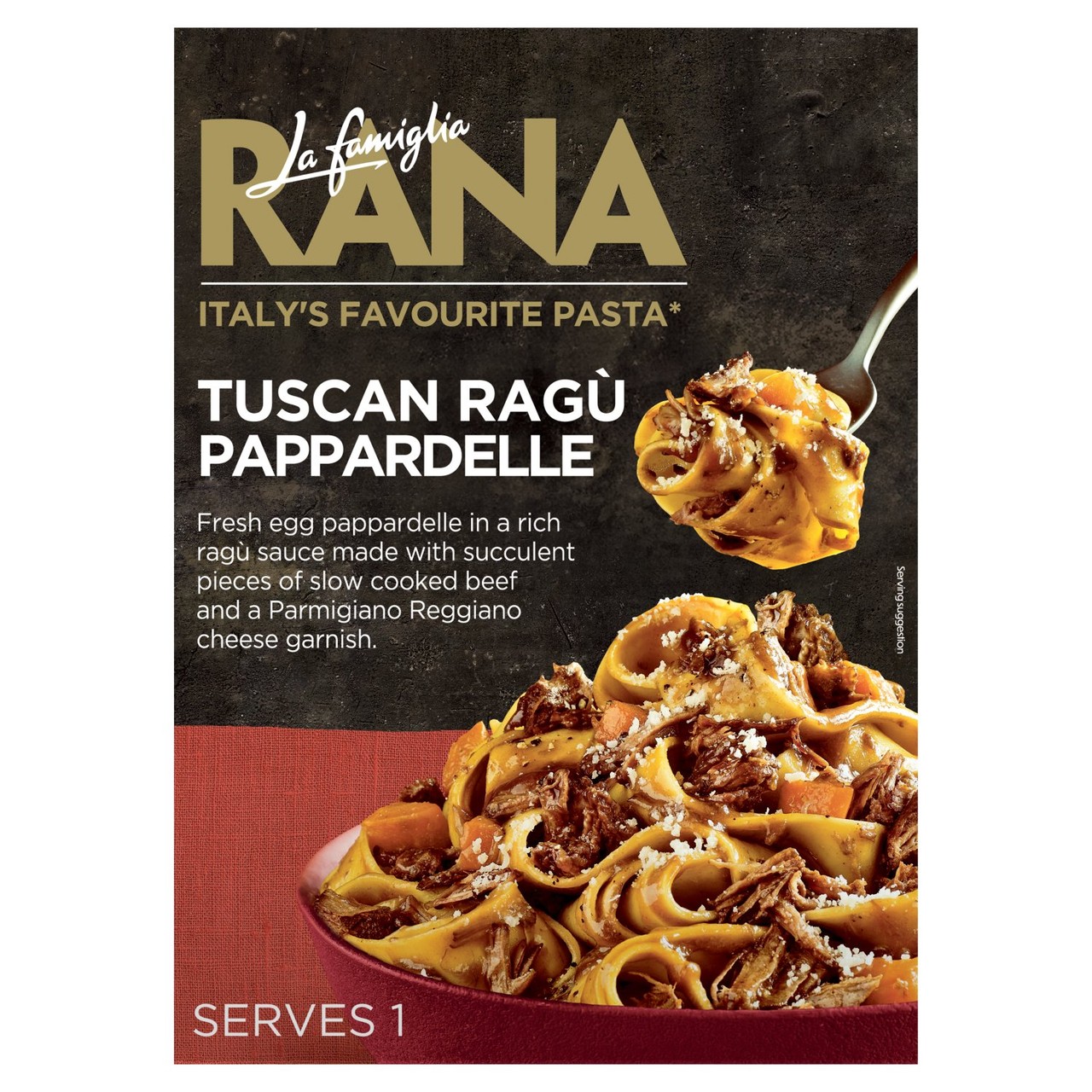 La Famiglia Rana Tuscan Ragu Pappardelle 407g - Morrisons Online ...