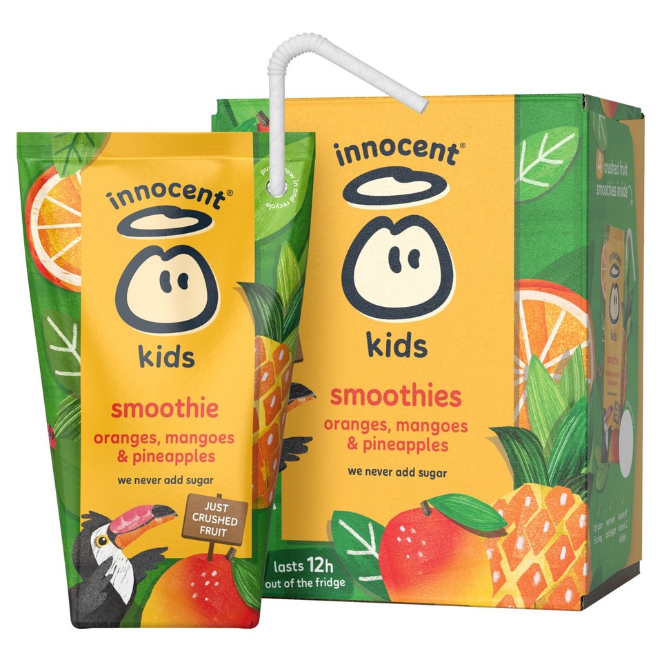 Innocent Smoothies Kids Oranges, Mangoes & Pineapples Juice - Morrisons ...