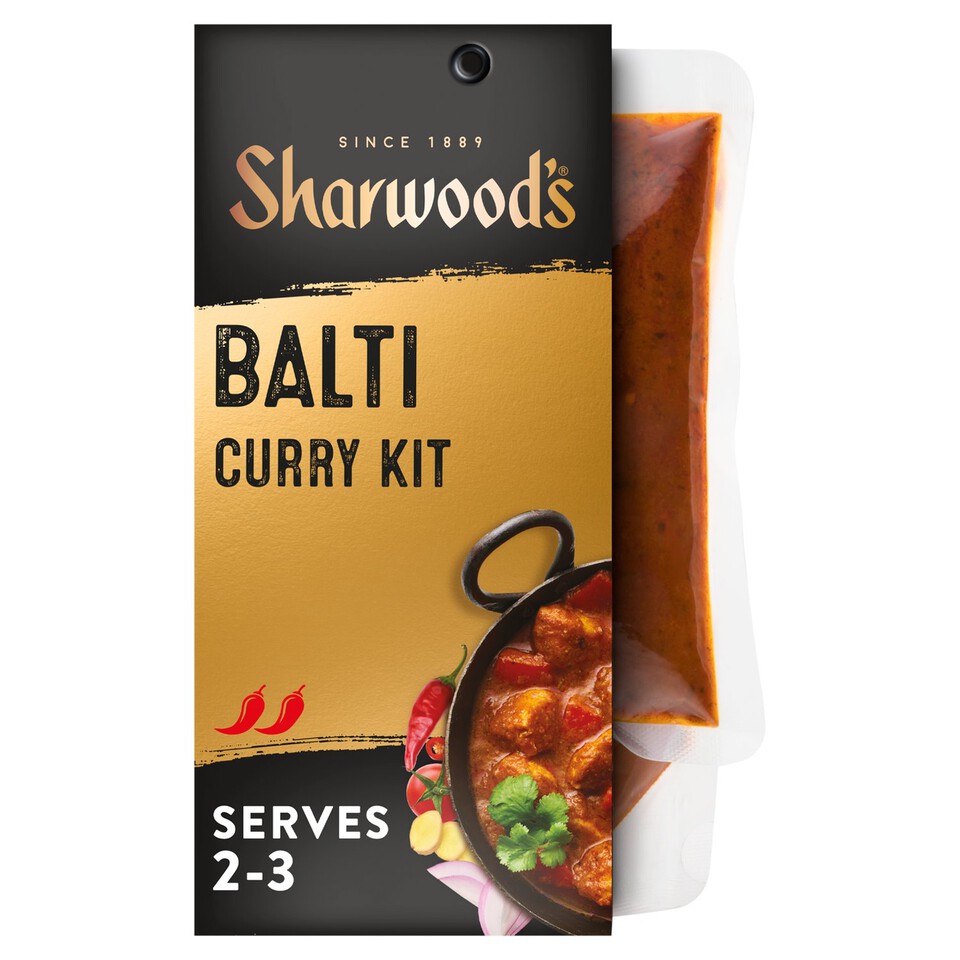 Sharwood's Indian Balti Curry Sauce Meal Kit 280g - Morrisons Online ...
