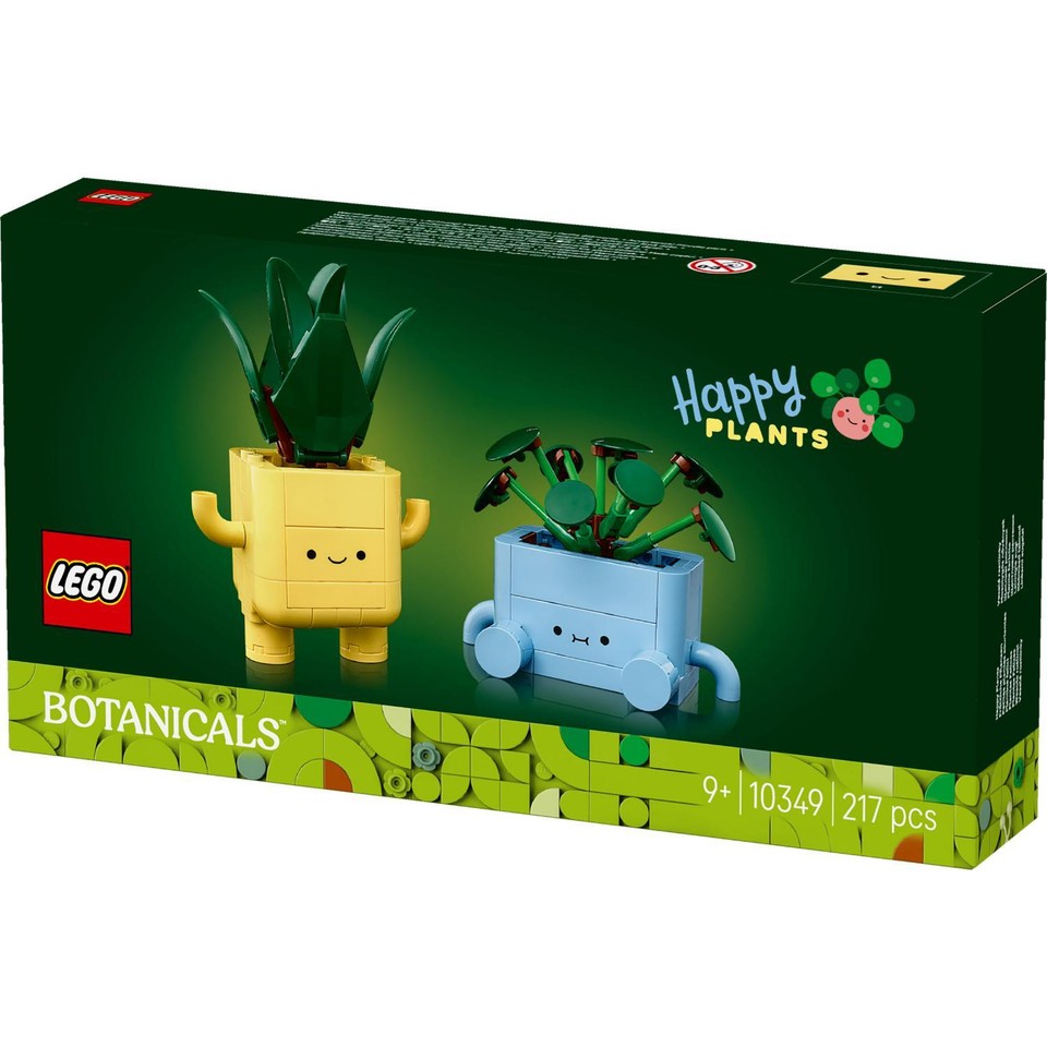 LEGO Botanicals Happy Plants Building Toy Set 10349 - Morrisons Online ...