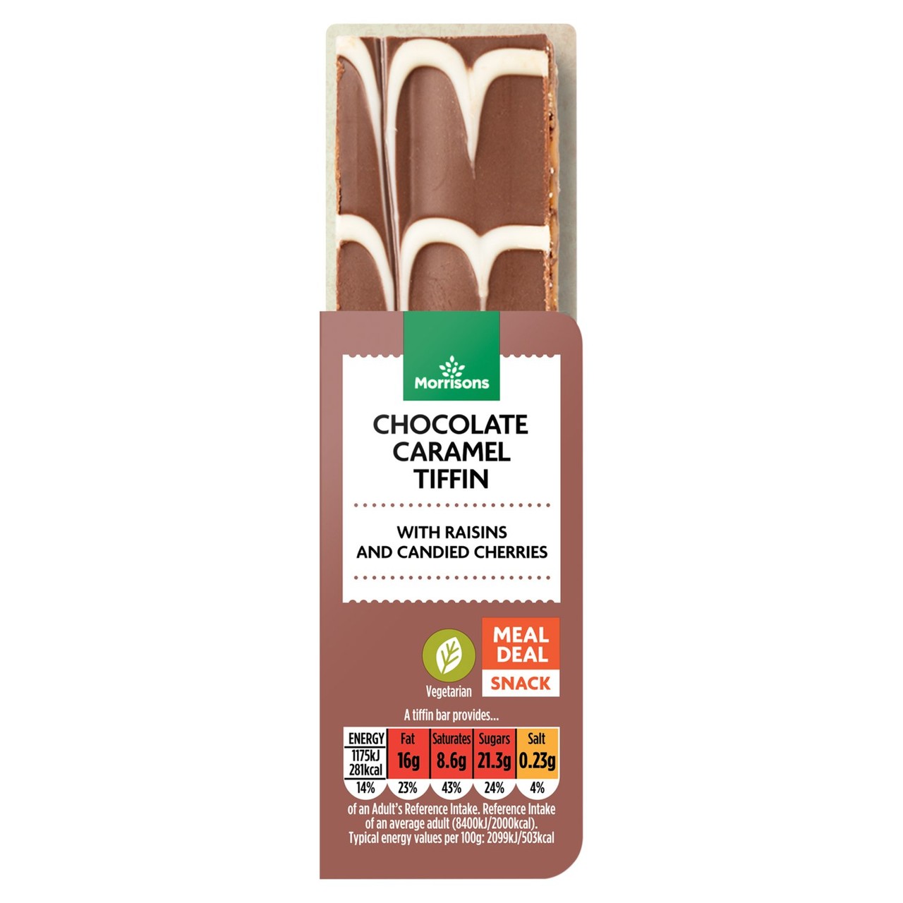 Morrisons Chocolate Caramel Tiffin Bar - Morrisons Online Groceries ...