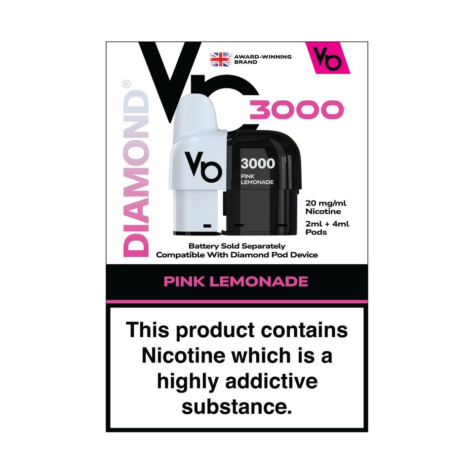 Vapes Bars Diamond 3K Pod Pack Pink Lemonade - Morrisons Online ...
