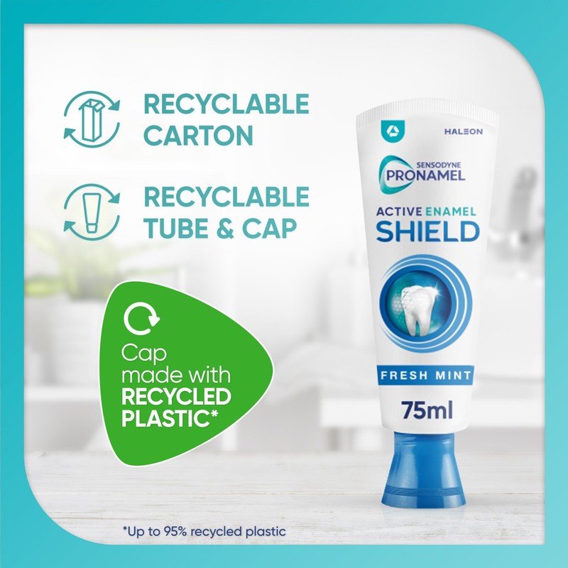 Sensodyne Pronamel Active Enamel Shield Fresh Mint Toothpaste 75ml ...