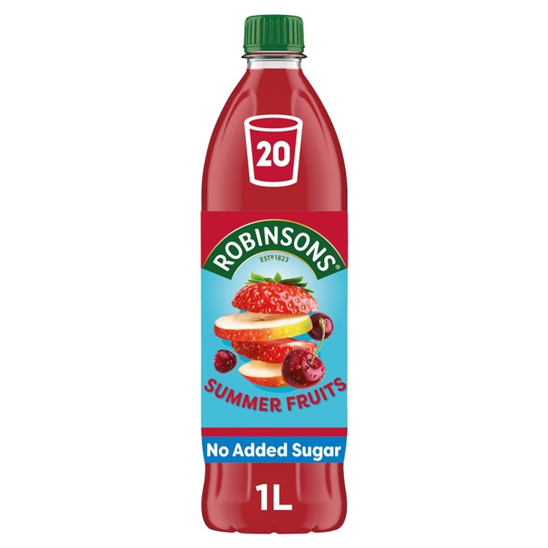 Robinsons Summer Fruits No Added Sugar Squash 1L - Morrisons Online ...