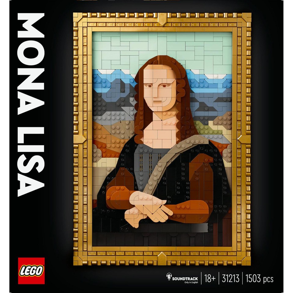 LEGO Art Mona Lisa Building Set for Adults 31213 - Morrisons Online ...