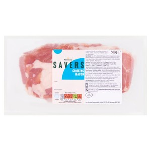Morrisons Savers Cooking Bacon 500g - Morrisons Online Groceries & Offers
