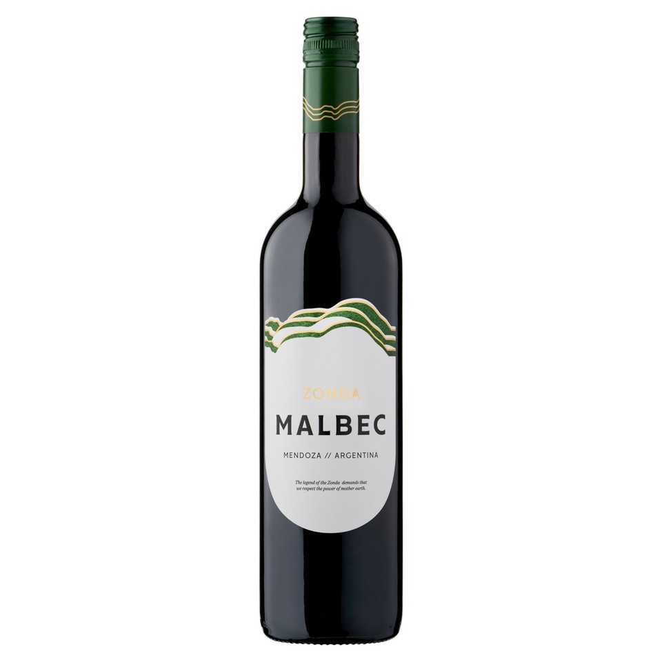 Zonda Argentinian Malbec 75cl - Morrisons Online Groceries & Offers