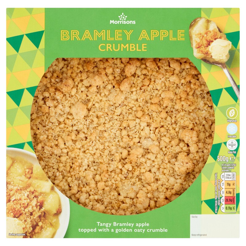 Morrisons Bramley Apple Crumble - Morrisons Online Groceries & Offers