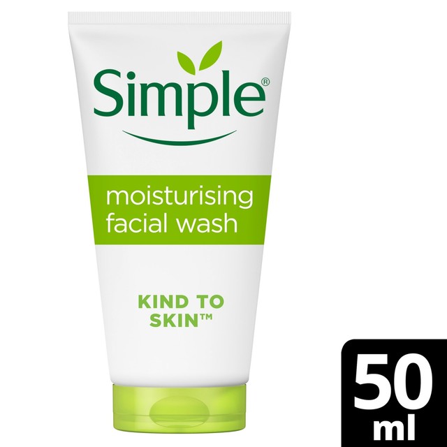 Simple Moisturising Facial Wash 50ml - Morrisons Online Groceries & Offers