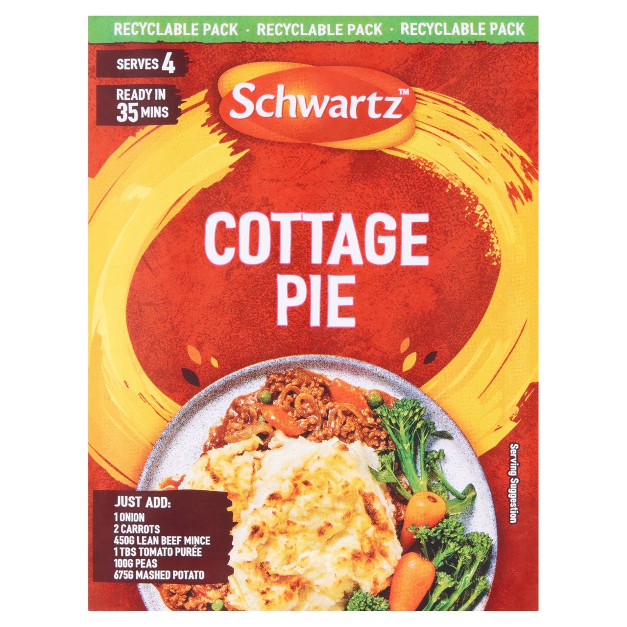 Schwartz Cottage Pie Recipe Mix - Morrisons Online Groceries & Offers