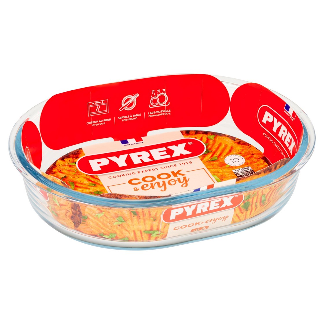 Pyrex Clear Oval Roaster 25Cm - Morrisons Online Groceries & Offers