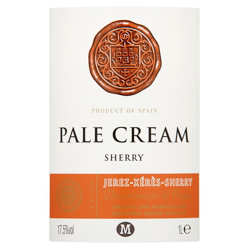 Morrisons Pale Cream Sherry - Morrisons Online Groceries & Offers