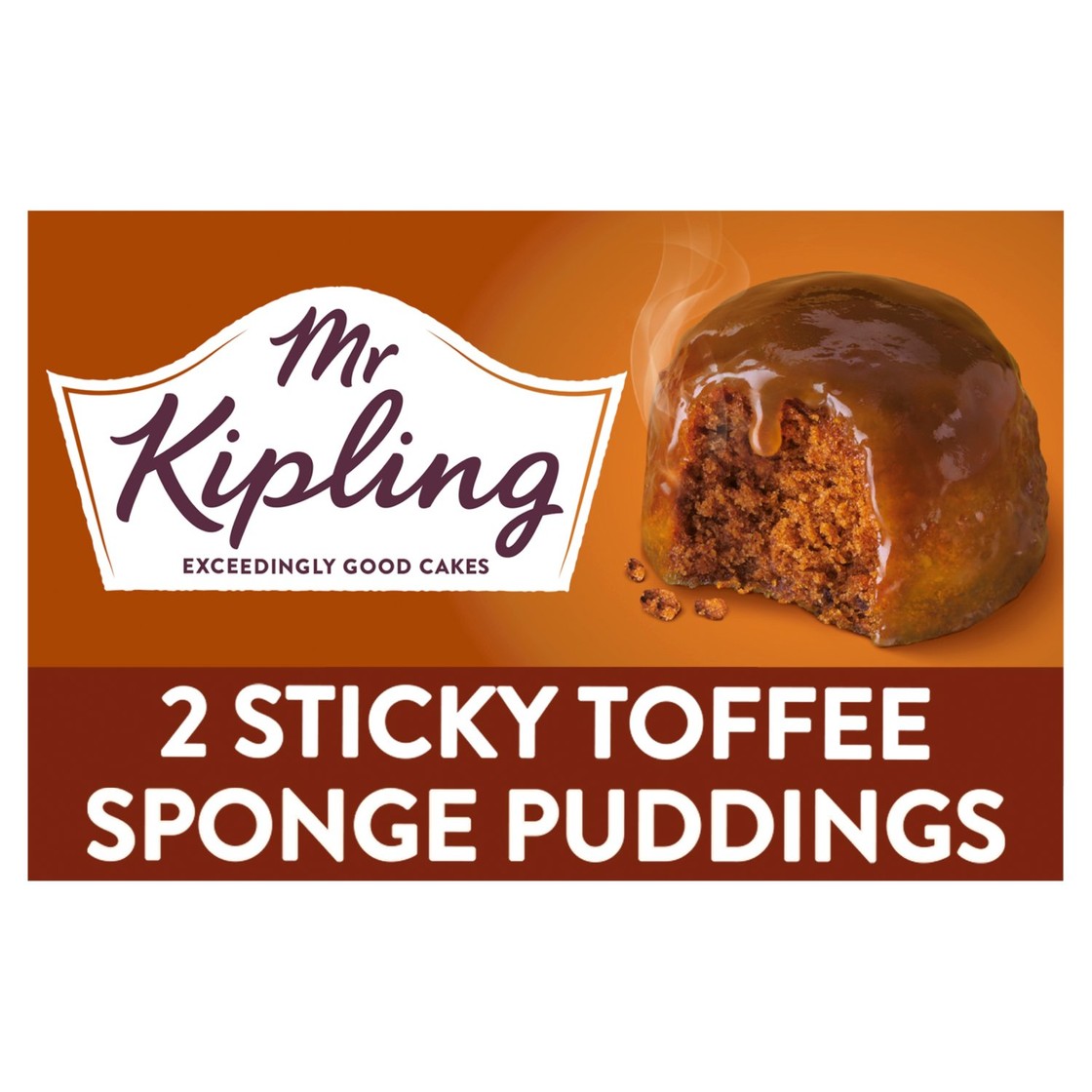 Mr Kipling Sticky Toffee Sponge Puddings - Morrisons Online Groceries ...