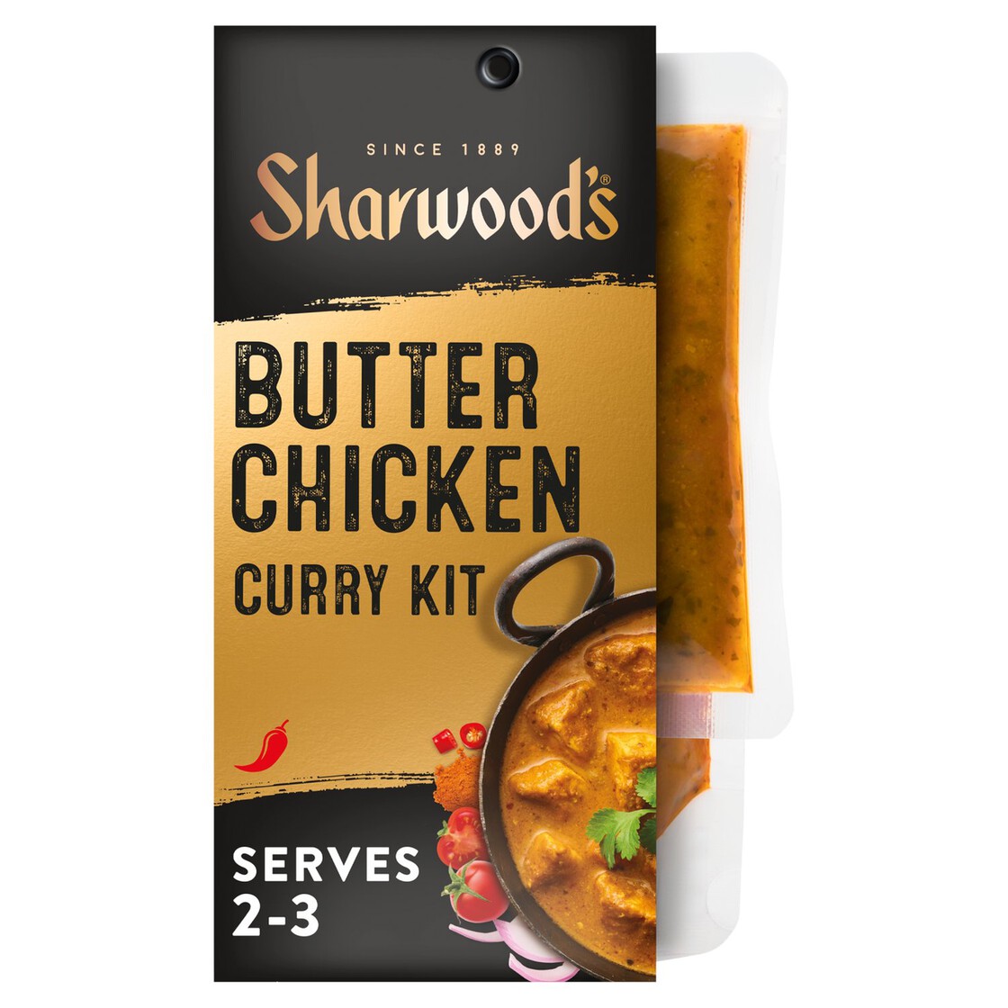Sharwood's Indian Butter Chicken Curry Sauce Meal Kit 280g - Morrisons ...