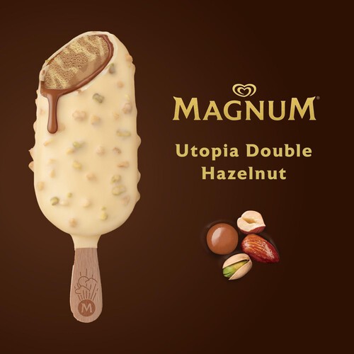 Magnum Utopia Double Hazelnut Ice Cream Sticks - Morrisons Online ...