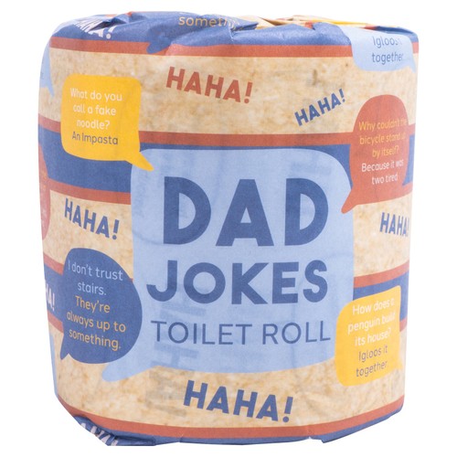 Fizz Creations Dad Jokes Toilet Roll - Morrisons Online Groceries & Offers