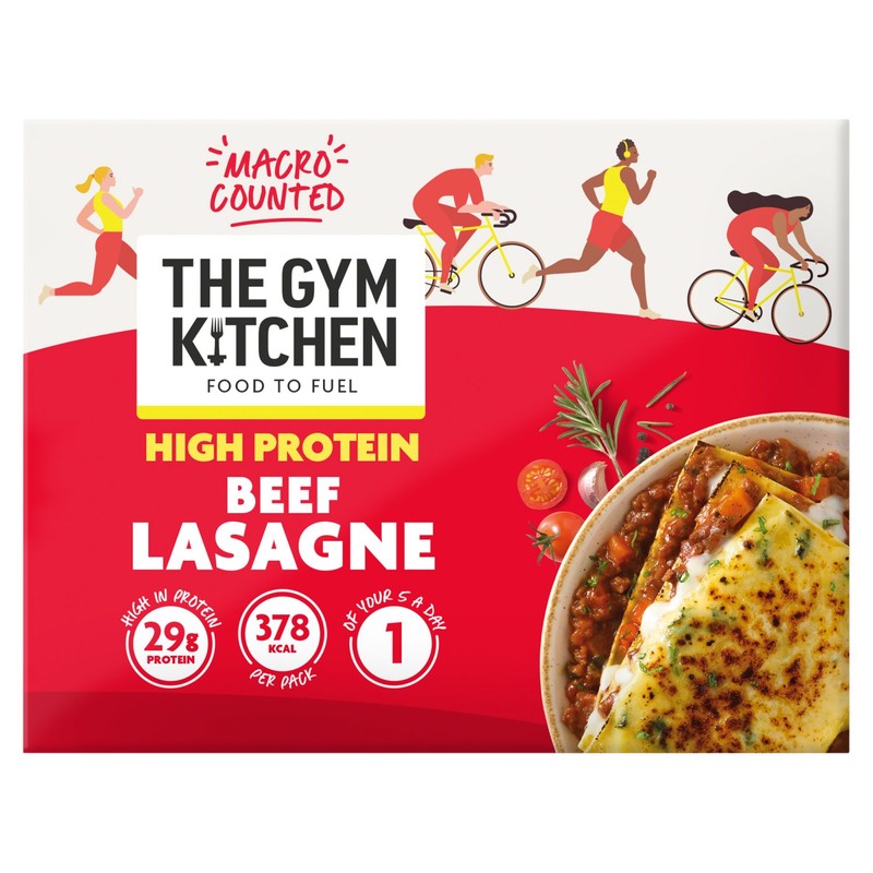 The Gym Kitchen Beef Lasagne - Morrisons Online Groceries & Offers