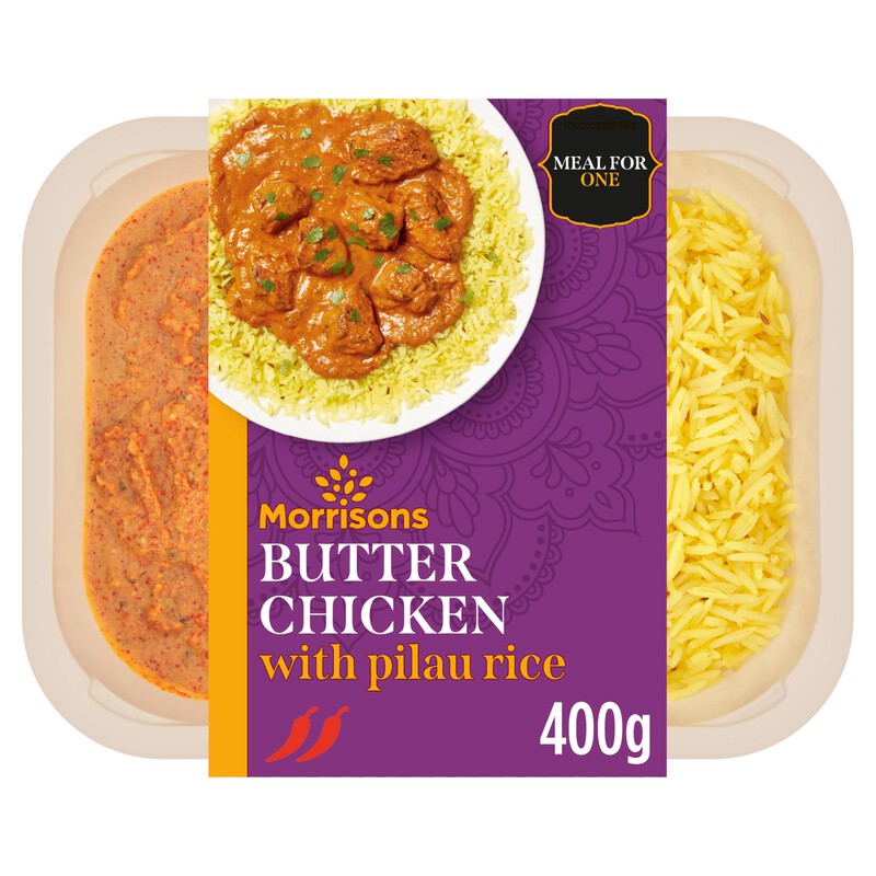 Morrisons Butter Chicken With Pilau Rice - Morrisons Online Groceries ...