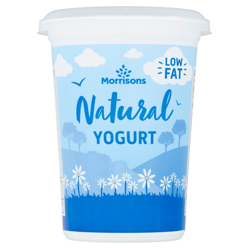 Morrisons Low Fat Natural Yogurt - Morrisons Online Groceries & Offers