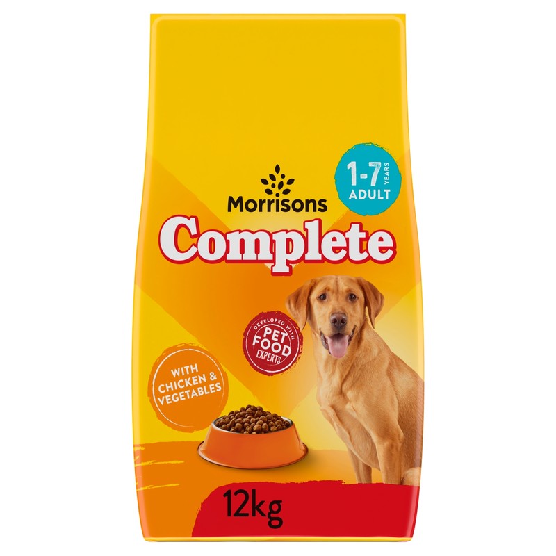 Morrisons Complete Dog Food Chicken - Morrisons Online Groceries & Offers
