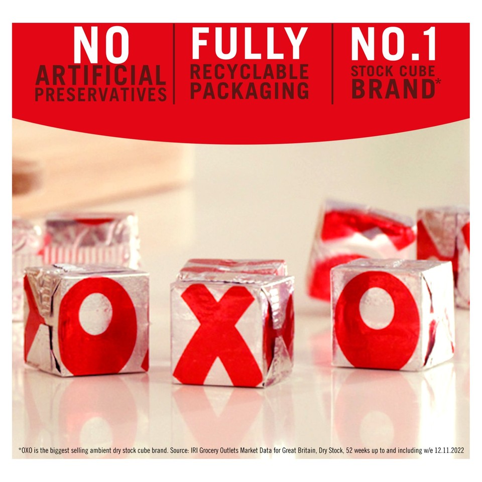 Oxo Beef Stock 24 Cubes - Morrisons Online Groceries & Offers