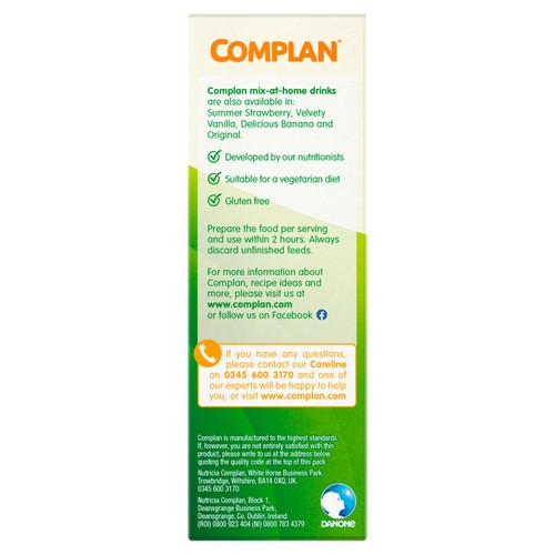 Complan Meal Replacement Chocolate - Morrisons Online Groceries & Offers