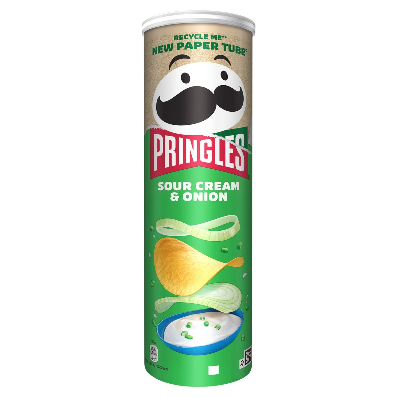 Pringles Sour Cream & Onion Crisps 185g - Morrisons Online Groceries ...