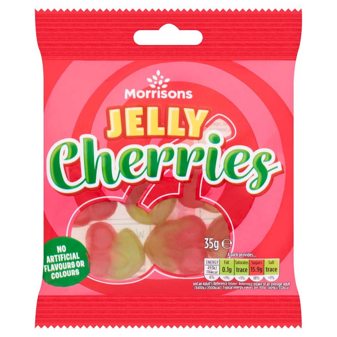 Morrisons Jelly Cherries 35g - Morrisons Online Groceries & Offers