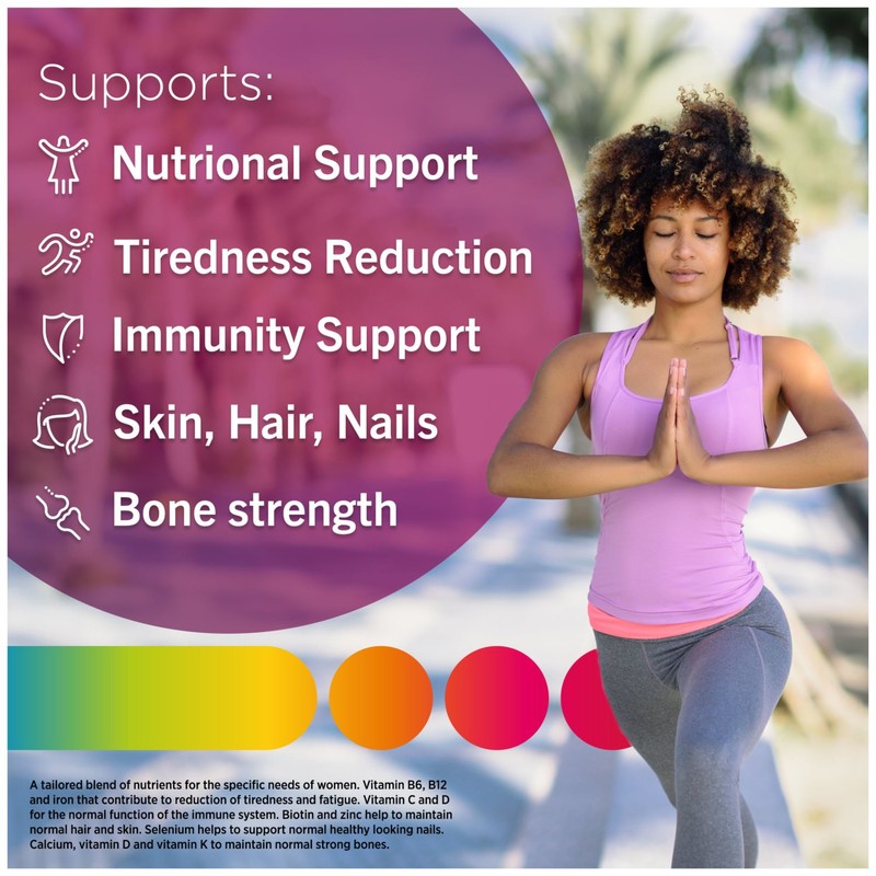 Centrum Women Multivitamins & Minerals Supplement Tablets - Morrisons ...