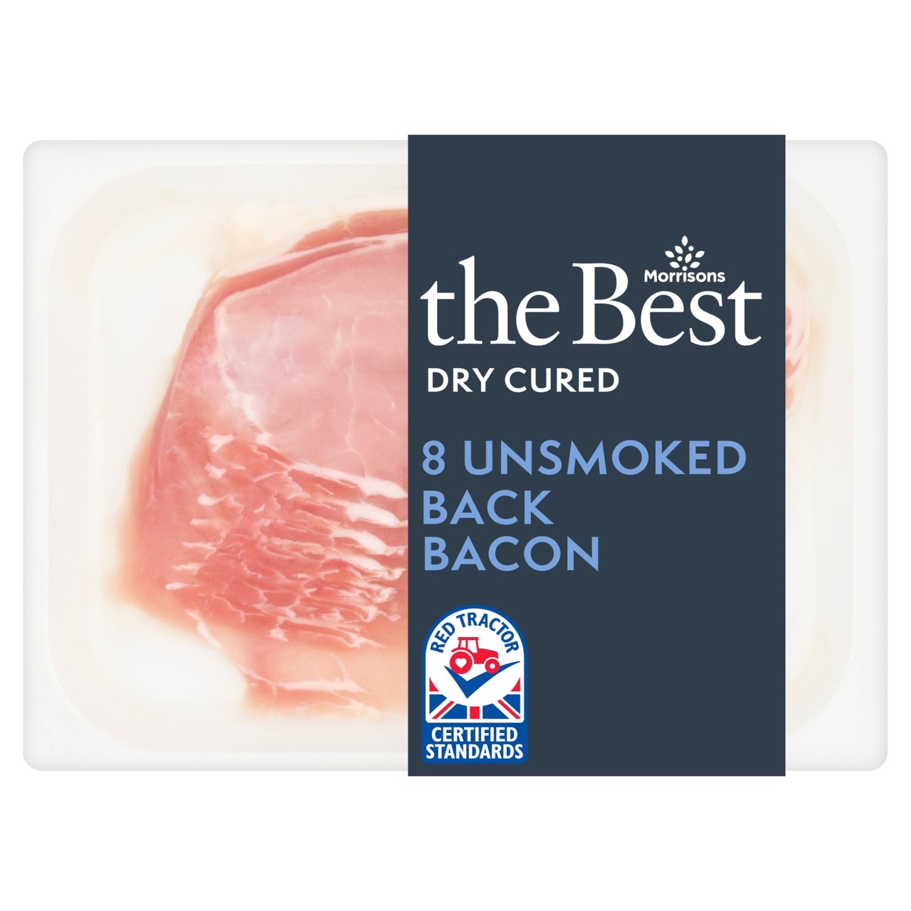 Morrisons The Best 8 Unsmoked Back Bacon 240g - Morrisons Online ...