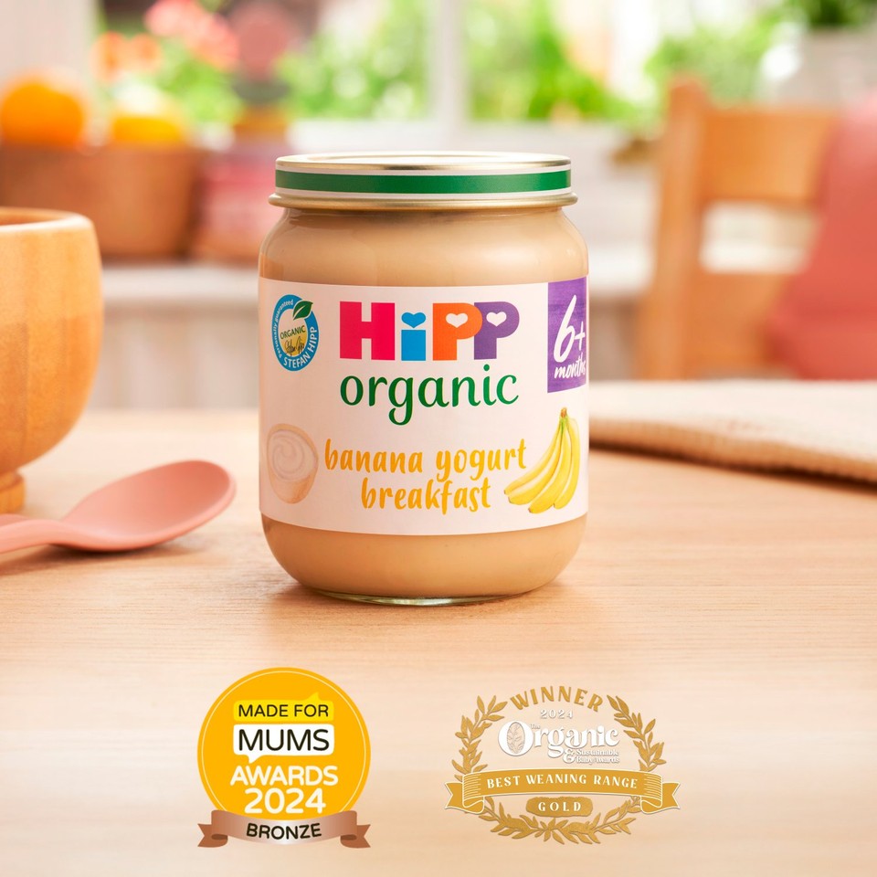 Hipp Organic Banana Yogurt 125g - Morrisons Online Groceries & Offers