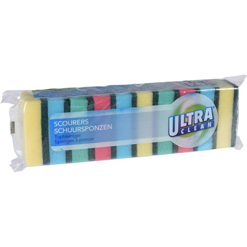 Ultra Clean Scouring Sponges 10 pack - Morrisons Online Groceries & Offers