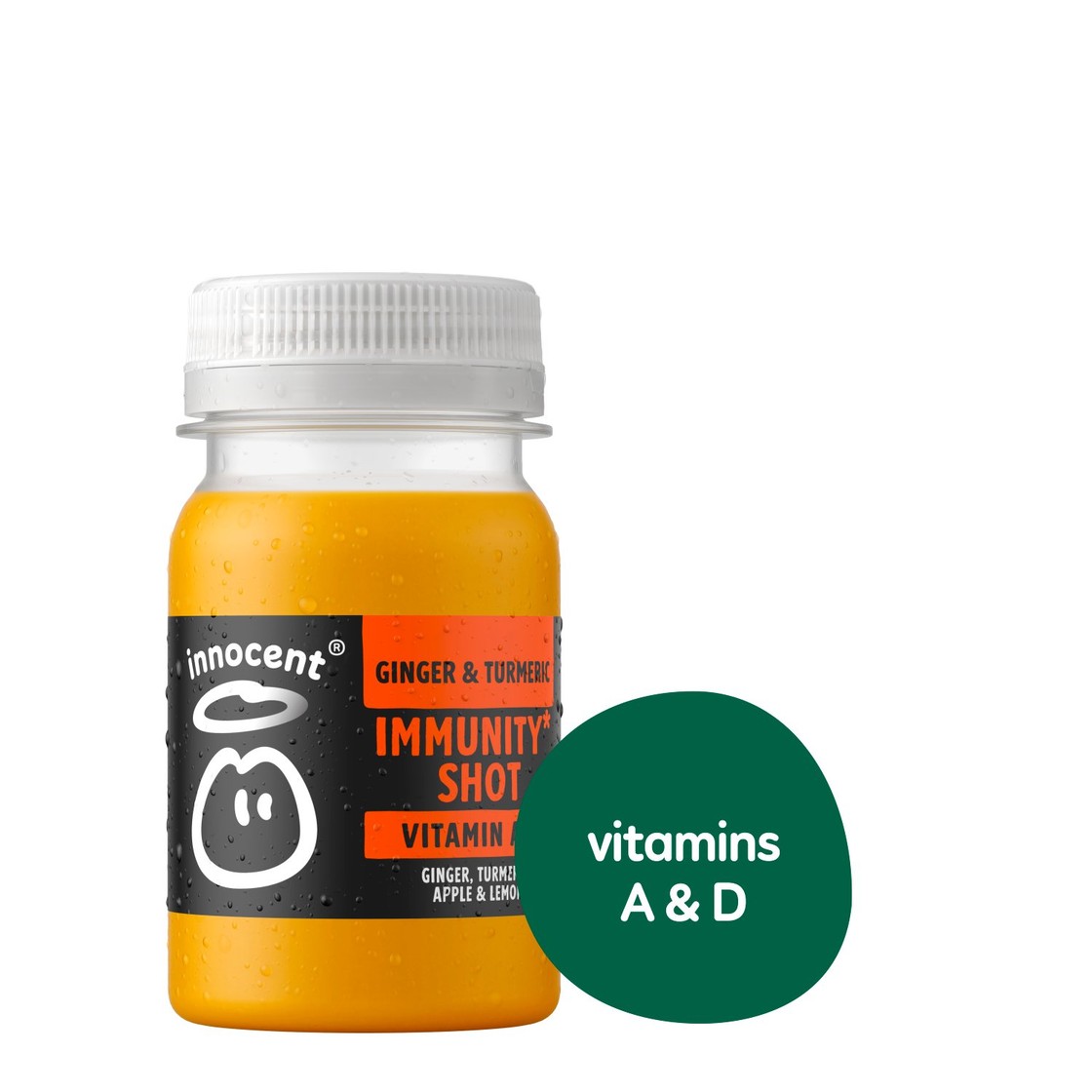 Innocent Immunity, Ginger, Turmeric, Apple & Lemon Shot 80ml ...
