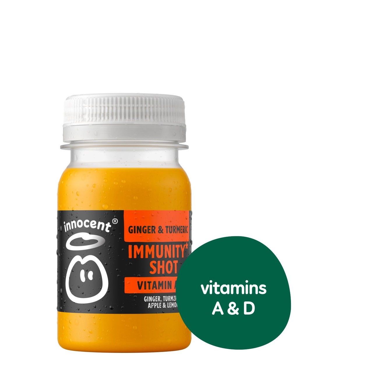 Innocent Immunity, Ginger, Turmeric, Apple & Lemon Shot 80ml ...