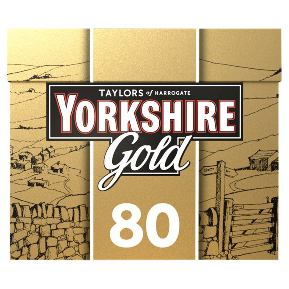 Yorkshire Gold 80 Tea Bags - Morrisons Online Groceries & Offers